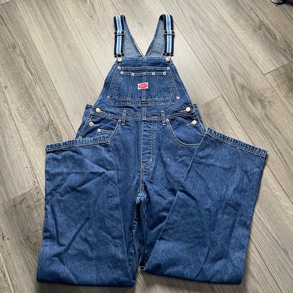 Vintage | Jeans | Vintage Revolt Denim Overalls Size Medium | Poshmark